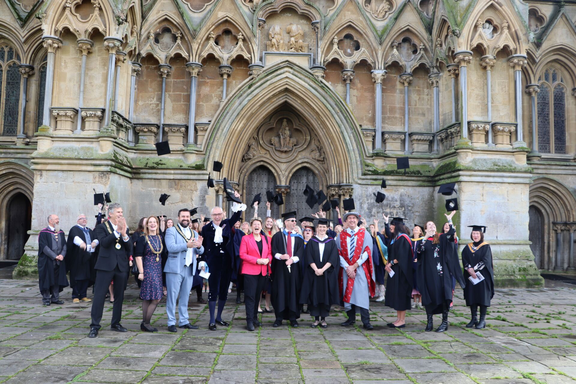 Strode College higher education students celebrate graduation at Wells ...