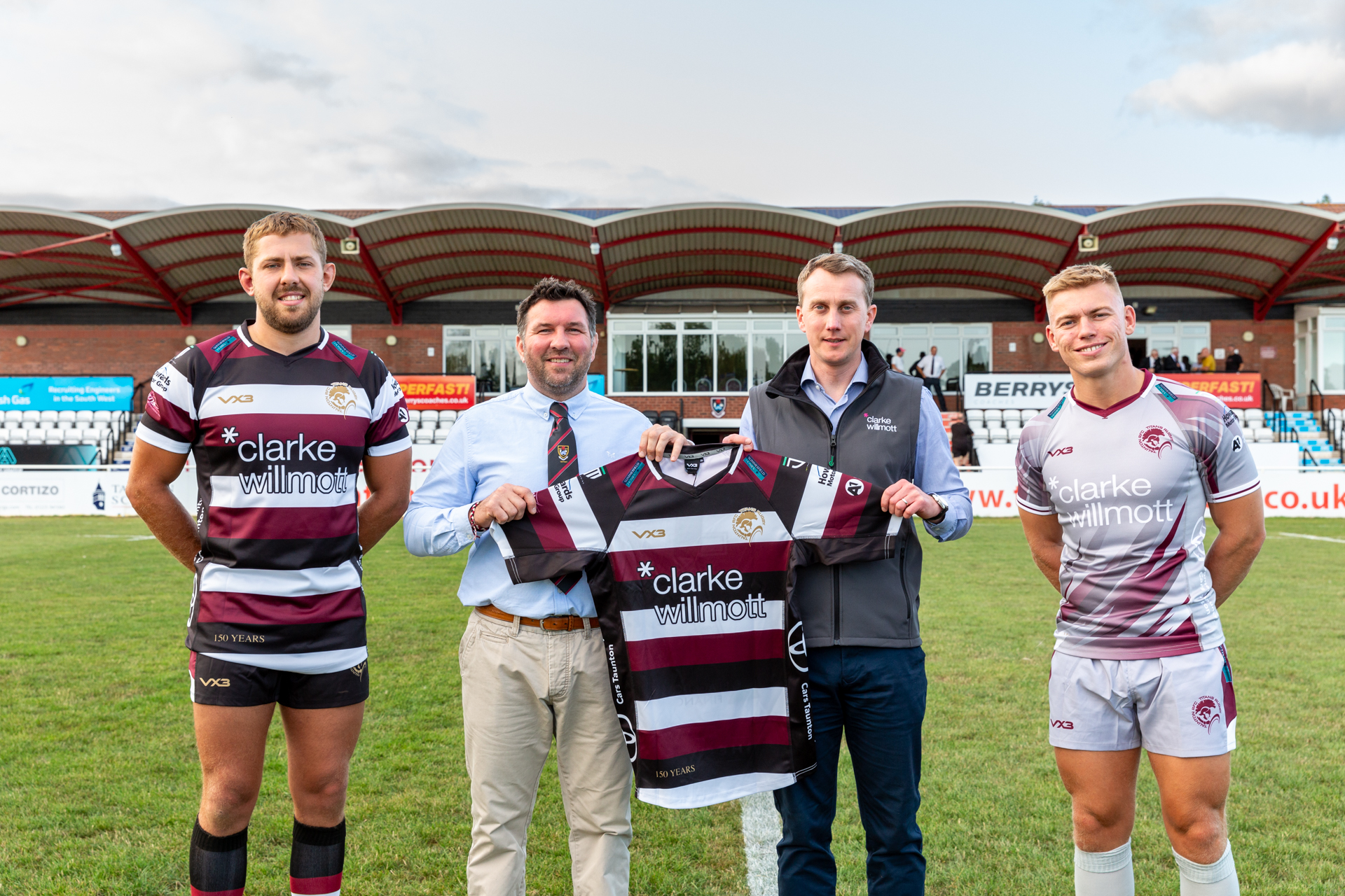 Law firm becomes principal partner of Taunton Rugby Club for new season ...