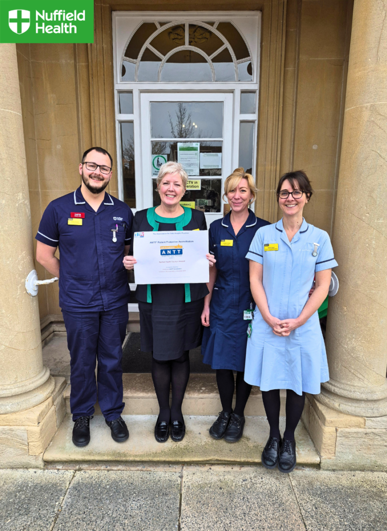 Nuffield Health Taunton Hospital achieves gold standard for clinical ...