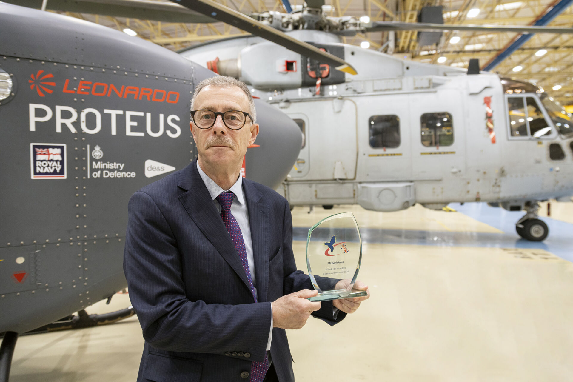 Leonardo engineer wins lifetime achievement award - Somerset Chamber